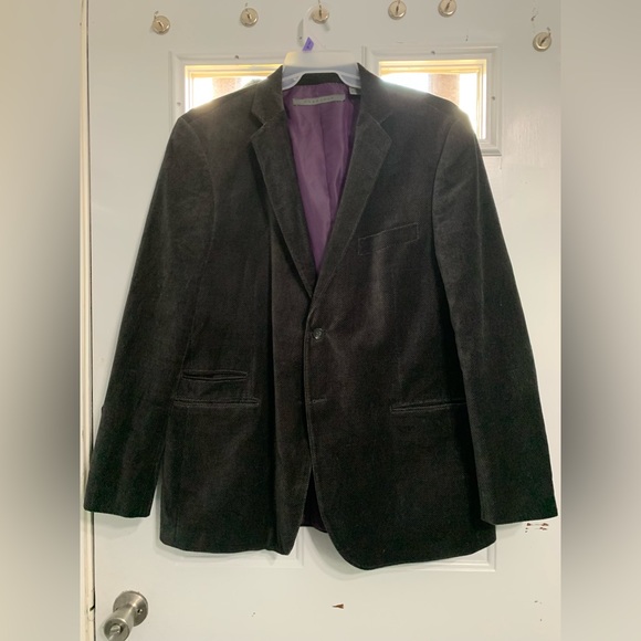 Sean John | Suits & Blazers | Sean Jean Xxl Velvety Gray And Black ...